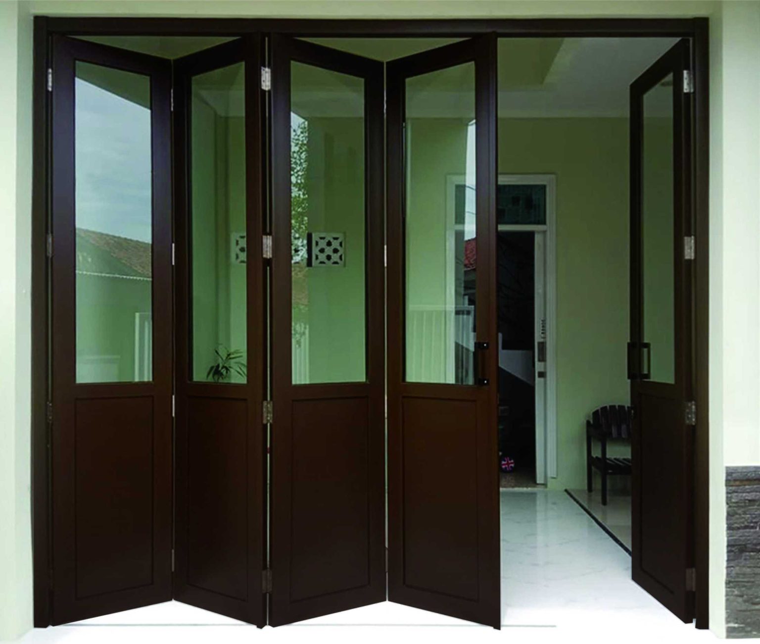 Jual Pintu Lipat Kaca / Pintu Folding Bintan - Tempered.id - Jual ...